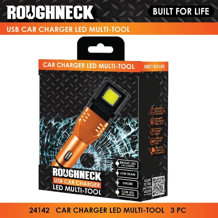 USB CHARGER LIGHT - STORE SURPLUS NO DISPLAY - 3 PIECES PER PACK 24142 ...